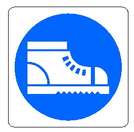 Obligatory Signs: ALLUMINIO OBBLIGO 270X270