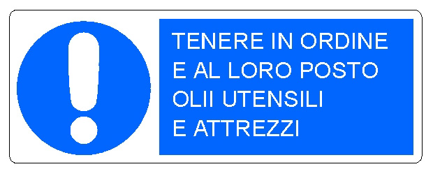 Safety Signs: ALLUMINIO OBBLIGO 500X700